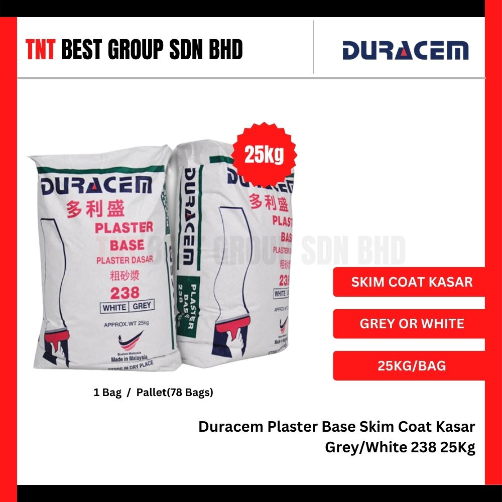 Duracem Skim Coat 25Kg – TNT BEST GROUP SDN BHD