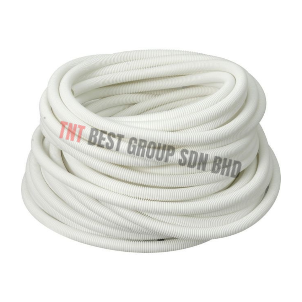 Flexible Wire Tubing PVC 20mm WHITE/BLACK – TNT BEST GROUP SDN BHD