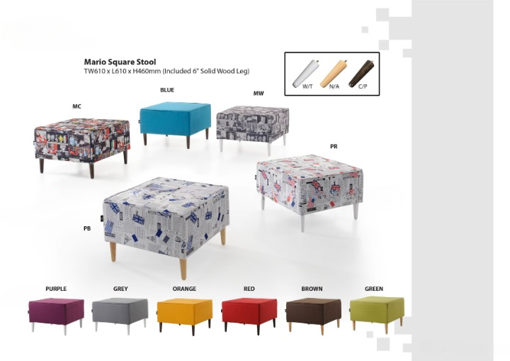 MARIO SQUARE STOOL – TNT BEST GROUP SDN BHD